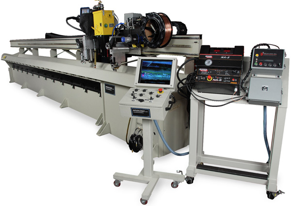 PLS-240 20 Foot Longitudinal Seam Welder Weld Process Sub-Arc/Weld ...